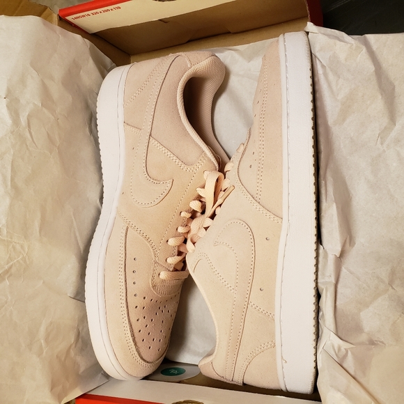 Nike | Shoes | Womens Nike Court Vision Low Pink | Poshmark